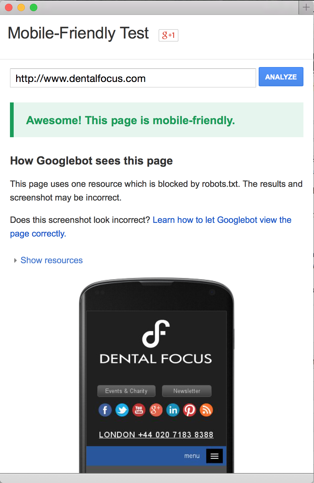 Five Star Websites for Google Page 1